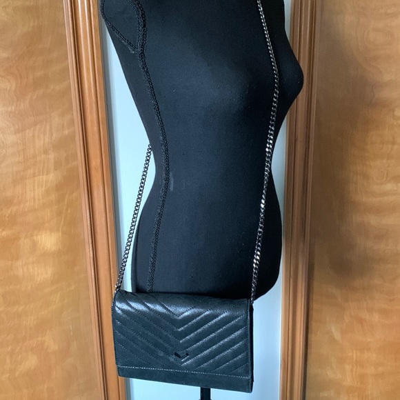 Botkier | Bags | Botkier Soho Quilted Black And Gunmetal Clutch ...
